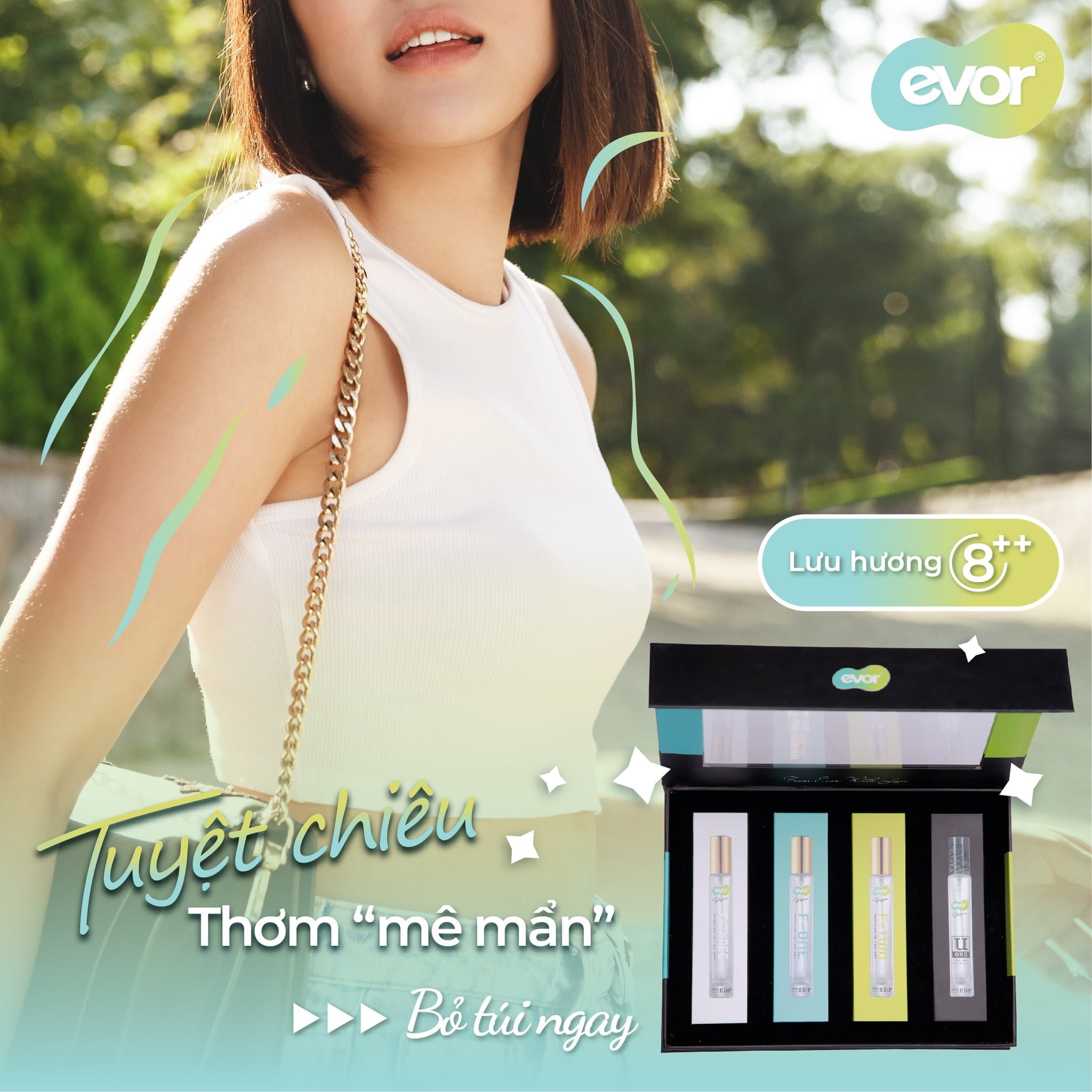 Bộ Sưu Tập Nước Hoa Evor: Những Tuyệt Chiêu Thơm Mê Mẩn Không Thể Bỏ Qua - evor
